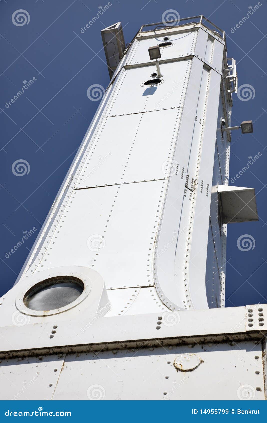 Huron Harbor Lighthouse stock image. Image of huron, pier - 14955799