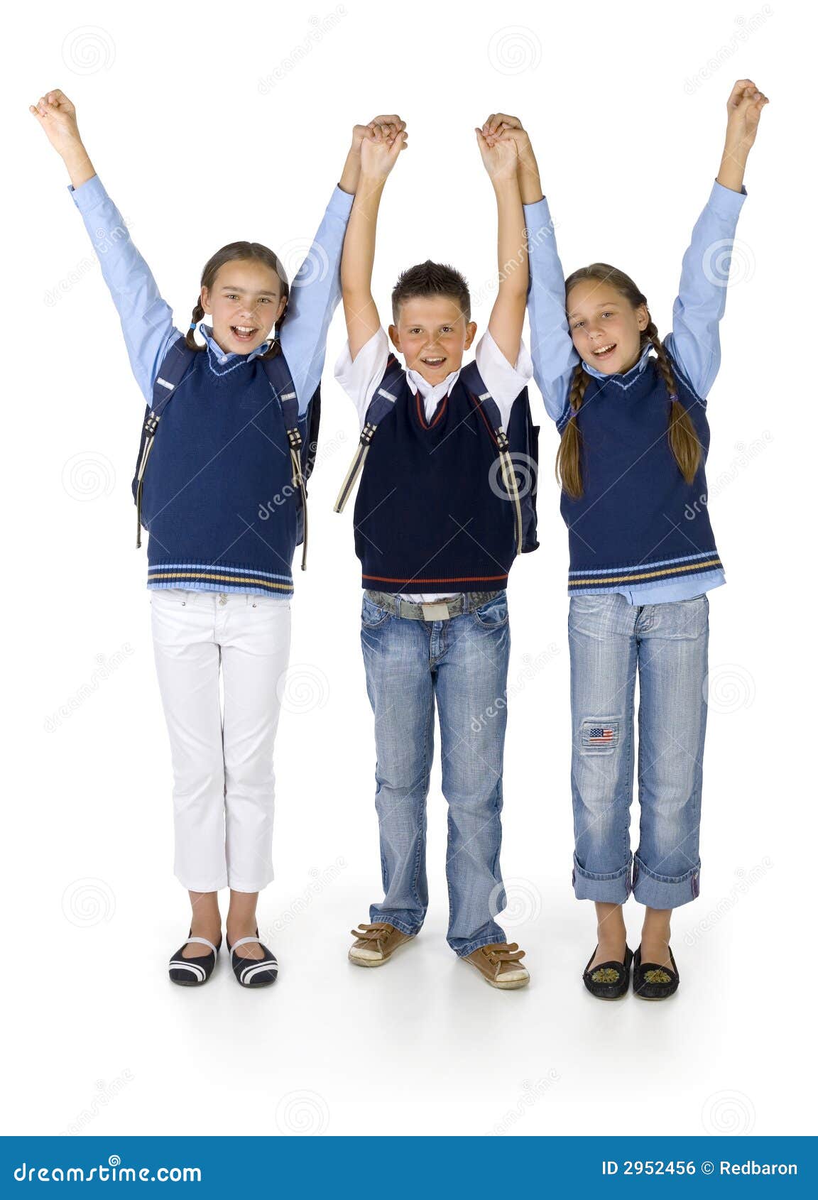 Hurray! stock photo. Image of front, looking, person, camera - 2952456