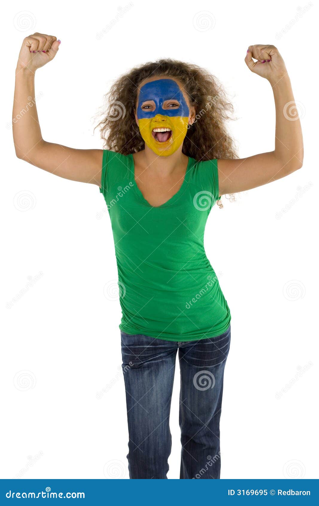 Hurray stock image. Image of ballgame, colors, encourager - 3169695