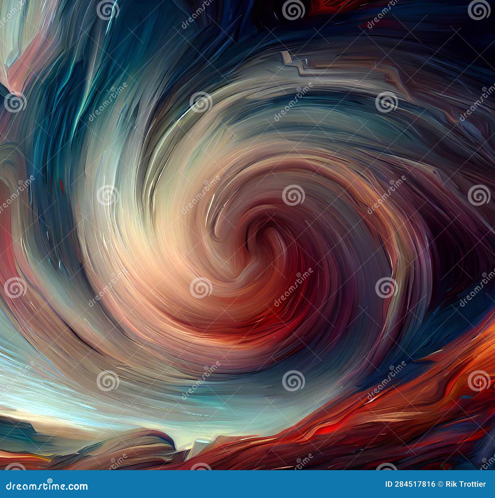 Hurricane abstract forces stock illustration. Illustration of power ...
