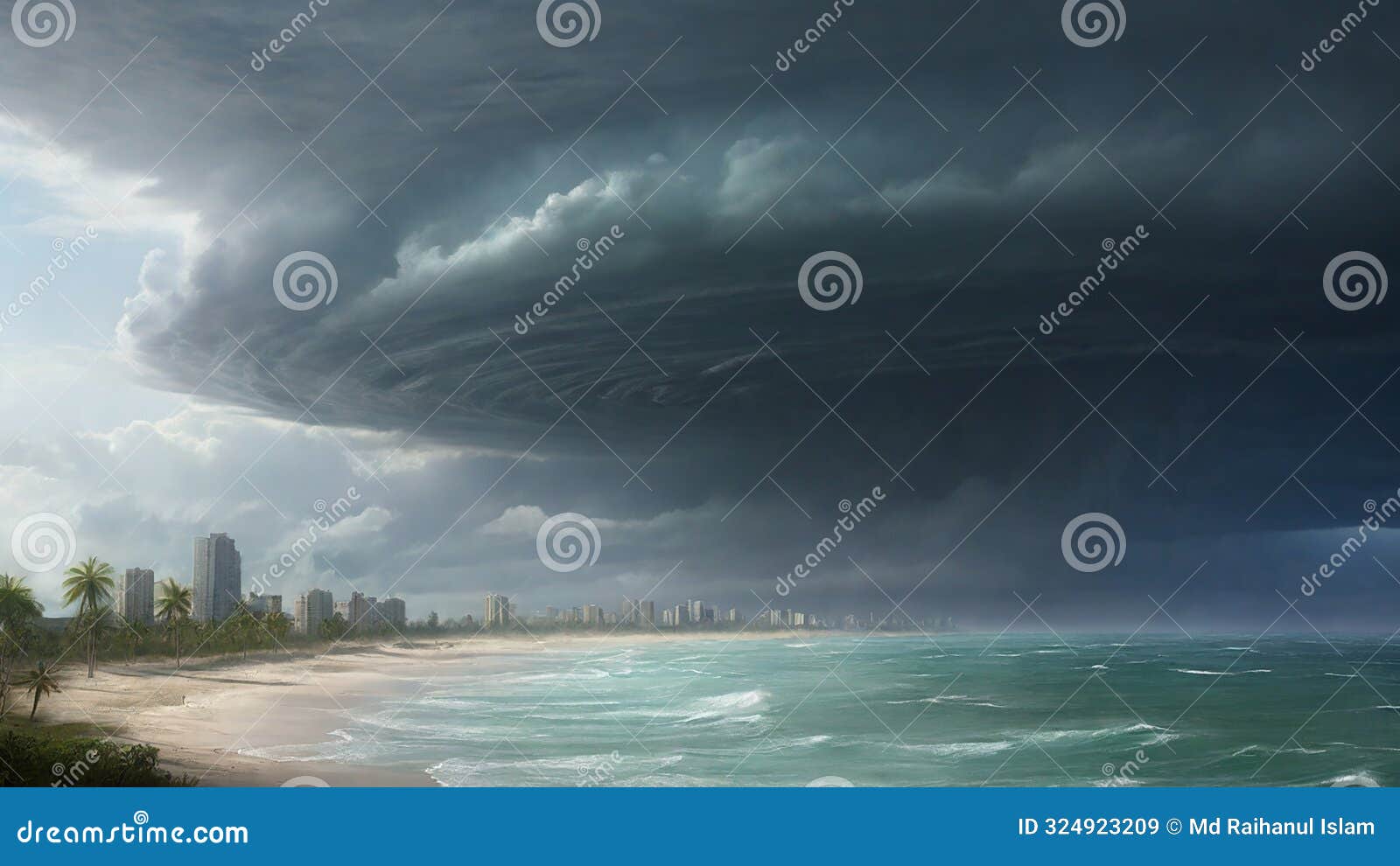 Hurricane Approaches, Its Size and Power Sending Chills Down Your Spine ...