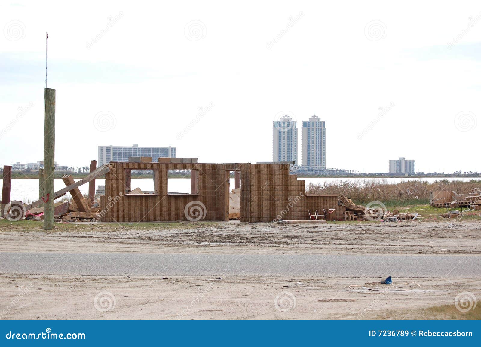 Hurricane Damage stock image. Image of extreme, surge - 7236789