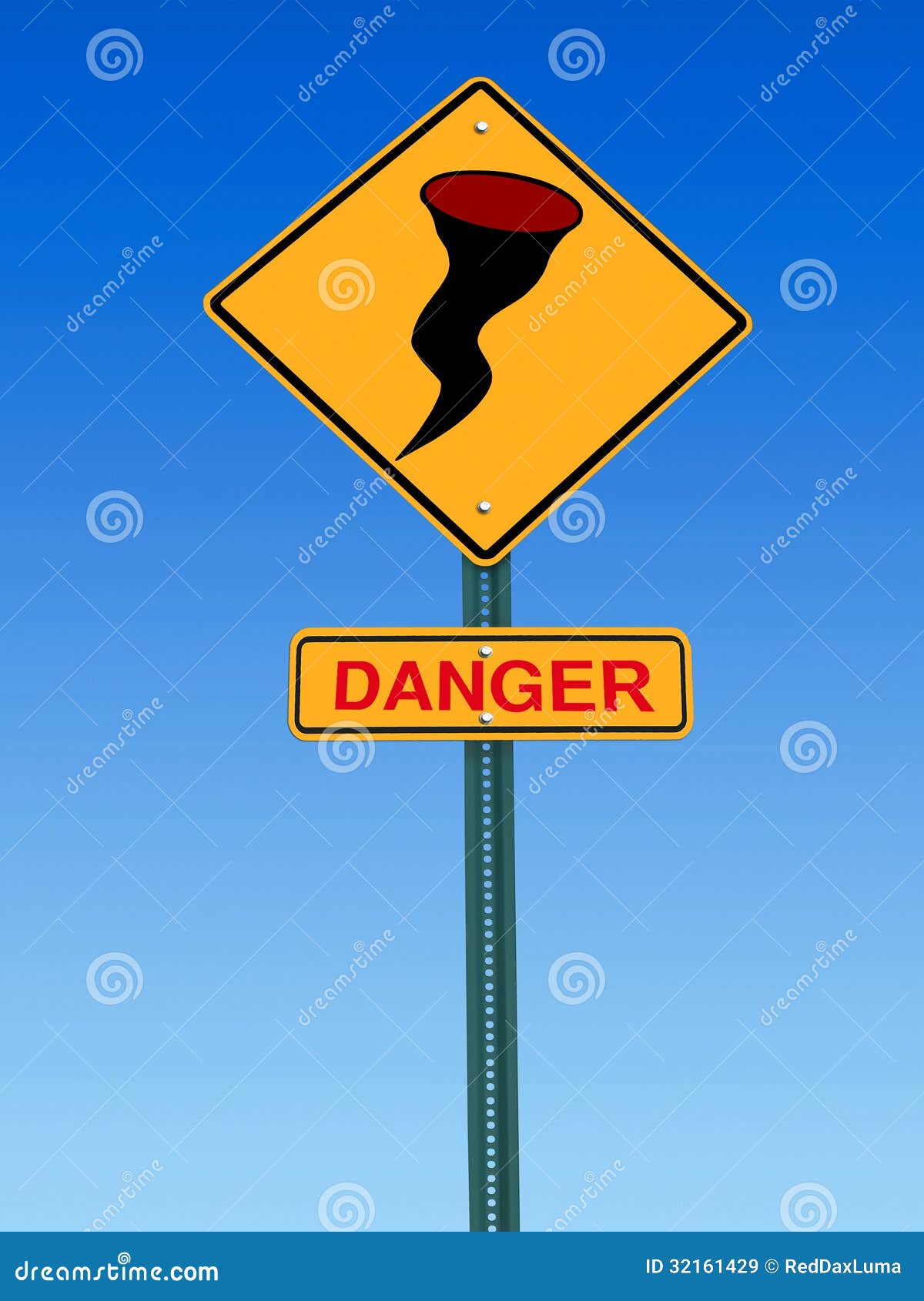 Danger Warning Signs Stock Photography | CartoonDealer.com #6007508