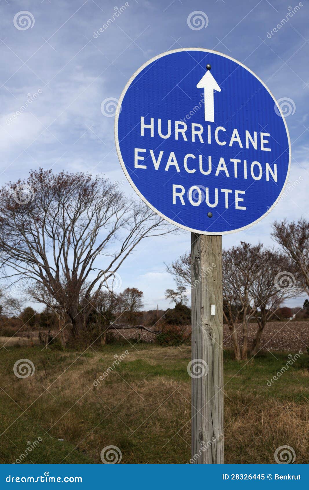 Hurricane Evacuation Route stock image. Image of circle - 28326445