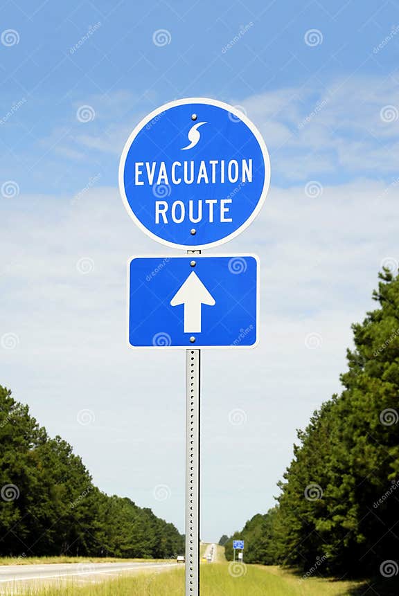 Hurricane Evacuation Route stock photo. Image of prepare - 3237912