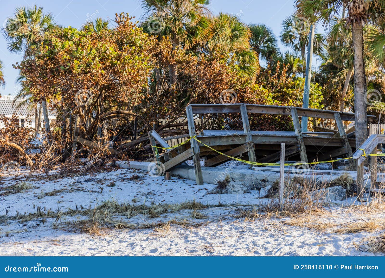 Hurricane Ian Naples Beach Florida Stock Photo - Image of autumn ...
