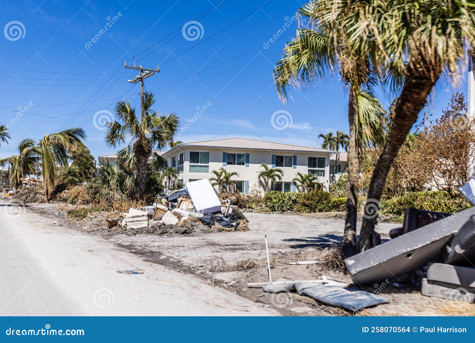 Hurricane Ian Naples Florida Editorial Stock Image - Image of resort ...