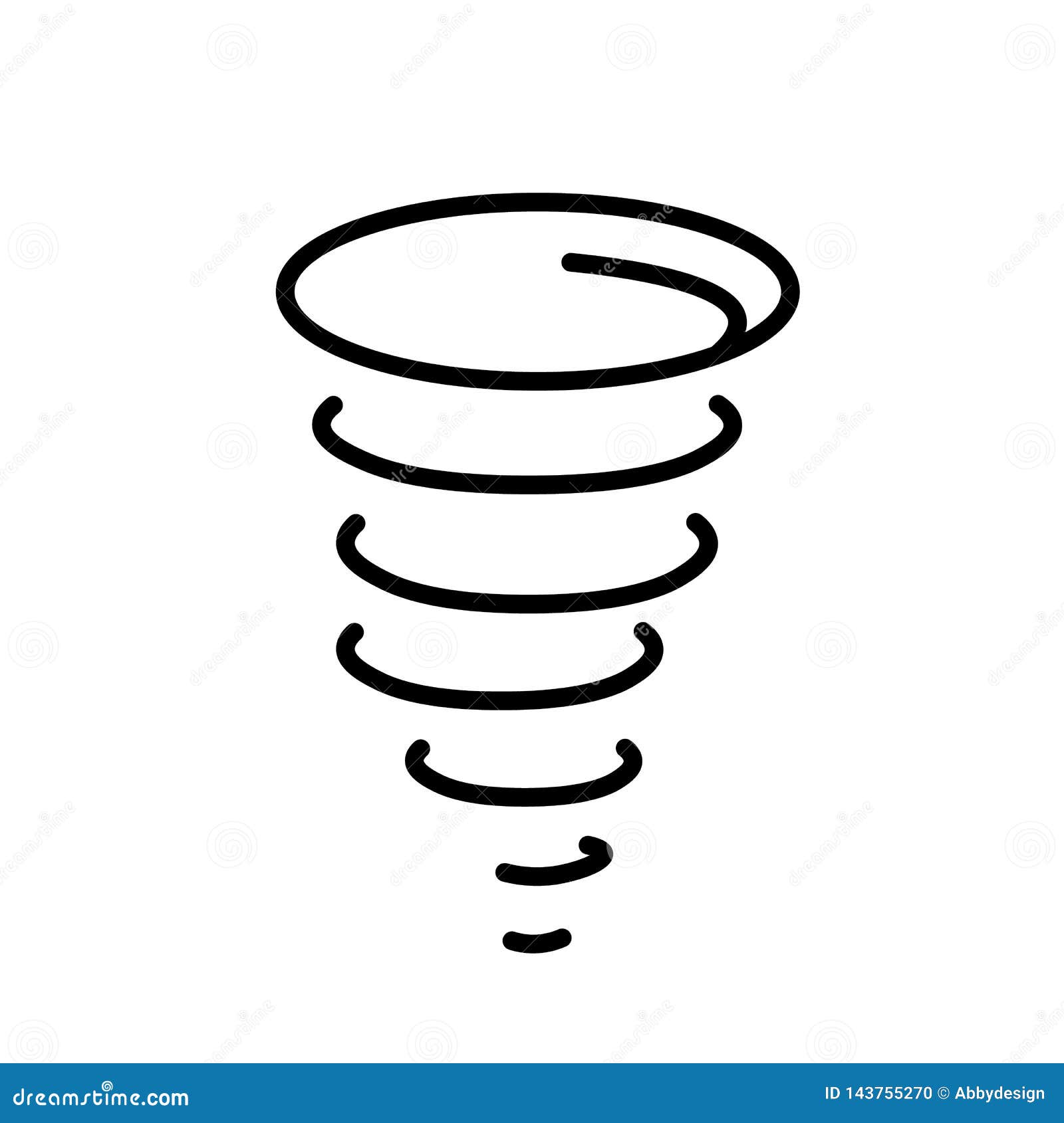 Hurricane Vector Illustration | CartoonDealer.com #89174224