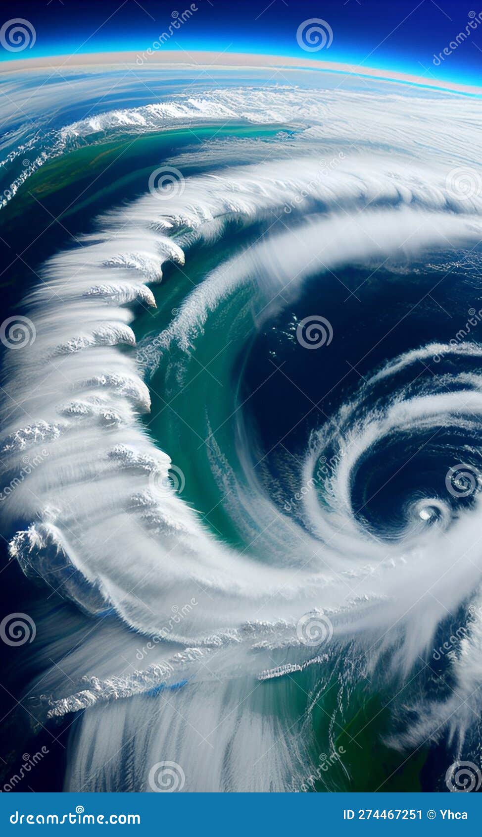 Set Of Hurricane Whirlwinds Isolated On Transparent Background. Modern ...