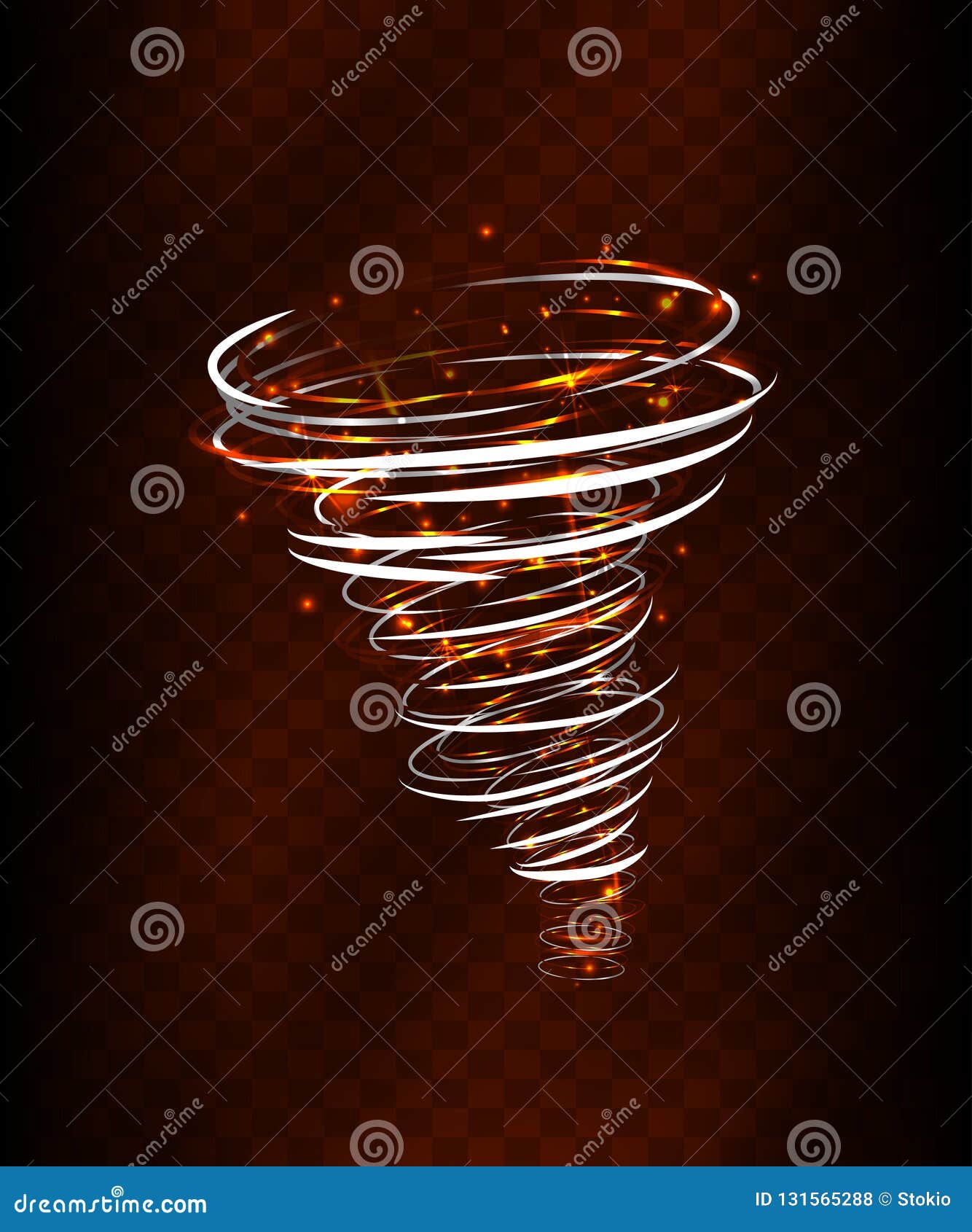 Hurricane light effect stock vector. Illustration of flare - 131565288
