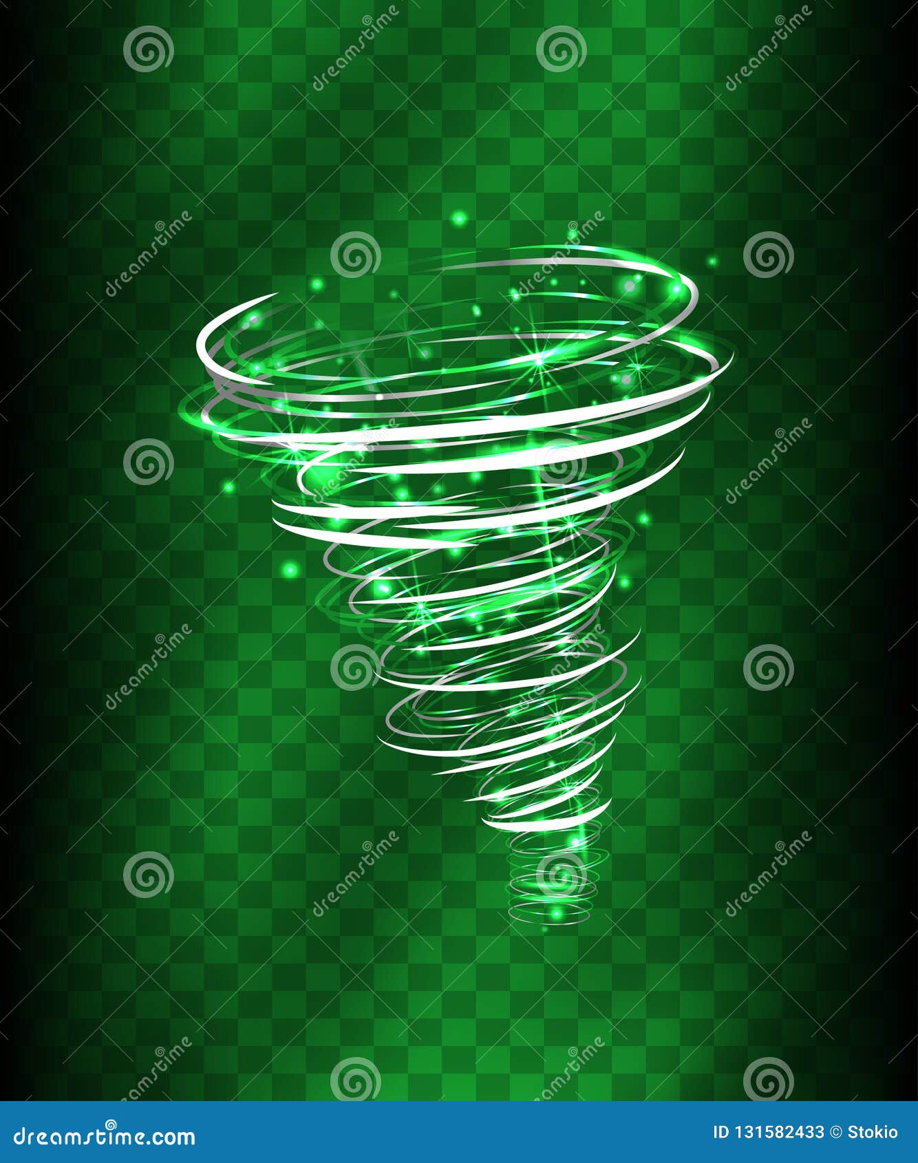 Hurricane light effect stock vector. Illustration of cyclone - 131582433