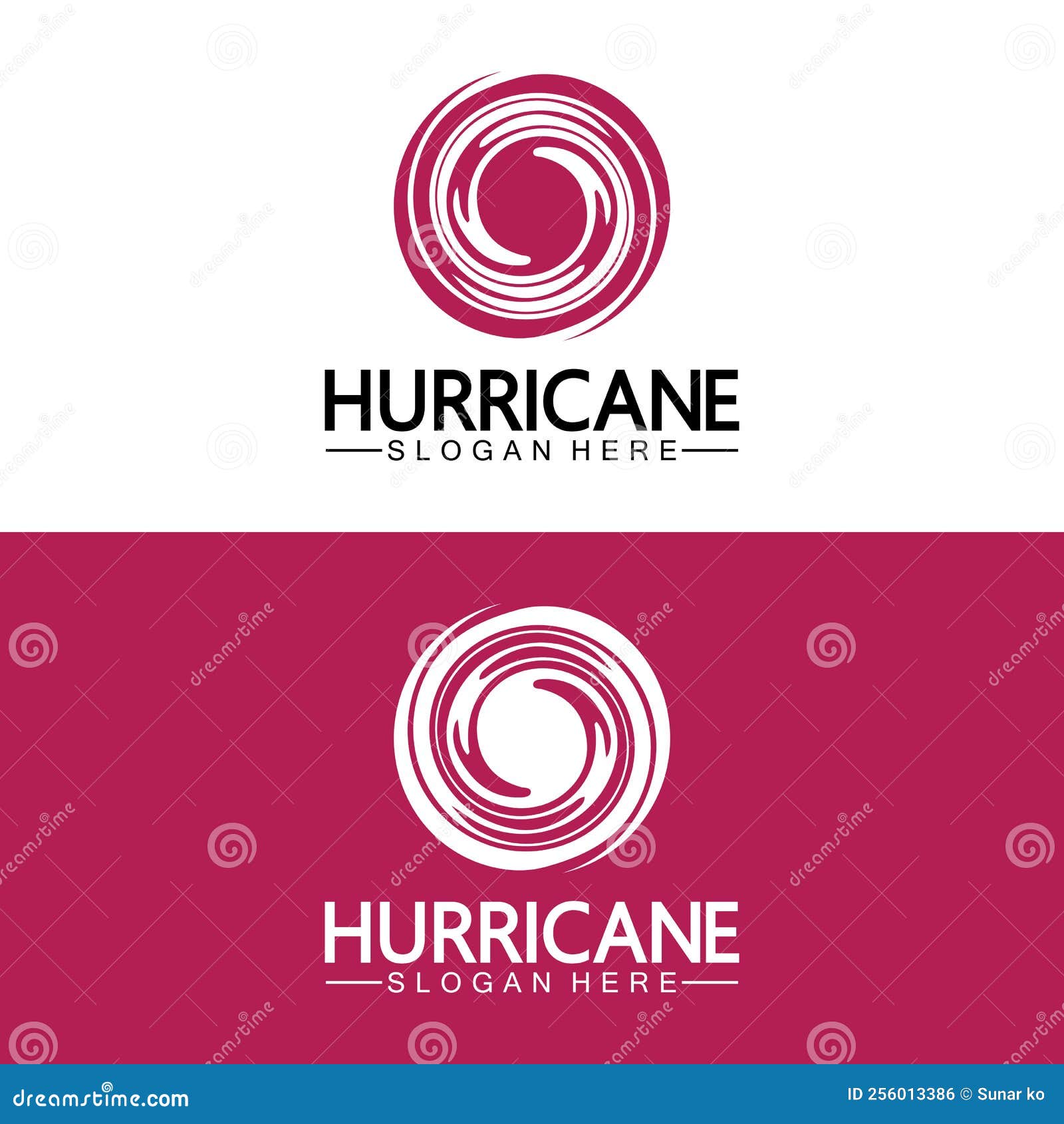 Hurricane Logo Symbol Icon Illustration Vector Stock Vector ...