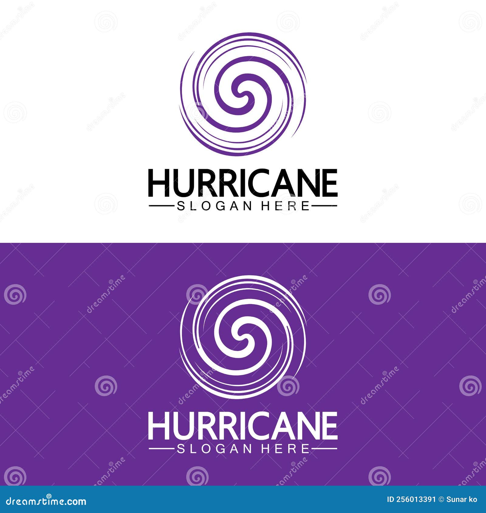 Hurricane Logo Symbol Icon Illustration Vector Stock Vector ...