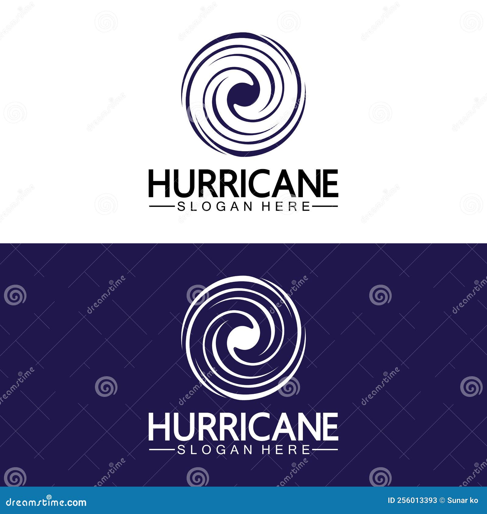 Hurricane Logo Symbol Icon Illustration Vector Stock Vector ...