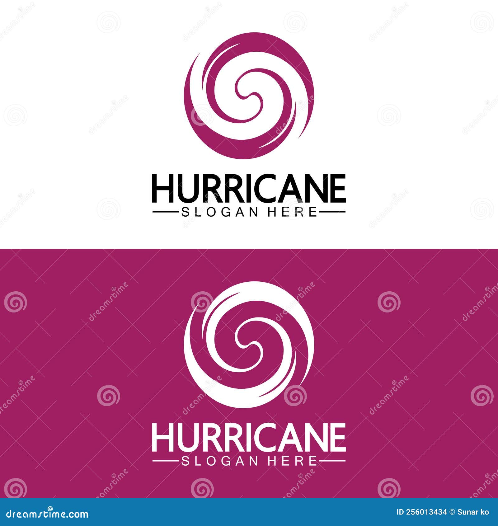 Hurricane Logo Symbol Icon Illustration Vector Stock Vector ...