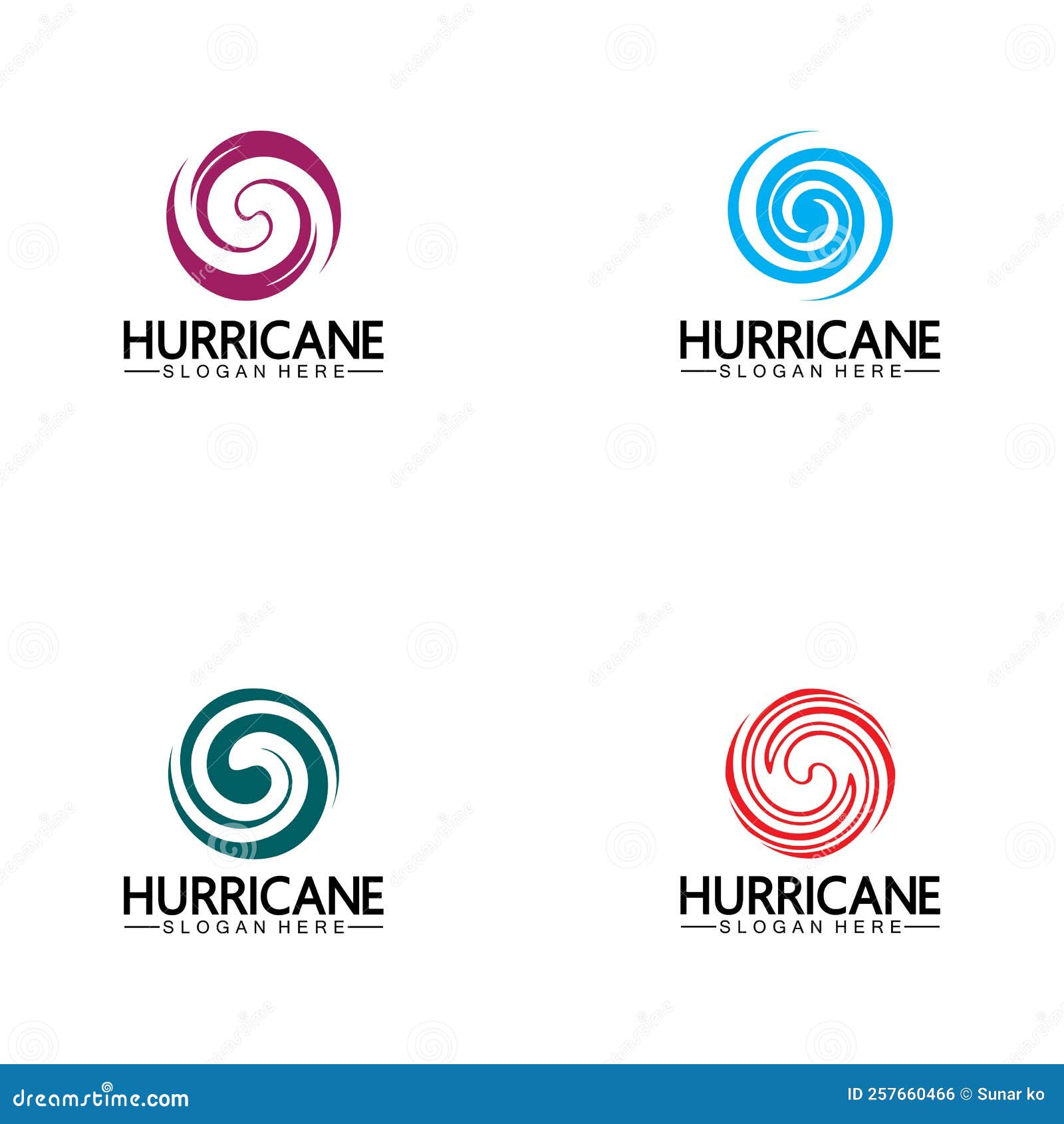 Hurricane Logo Symbol Icon Illustration Vector Stock Vector - Illustration of sign, modern ...