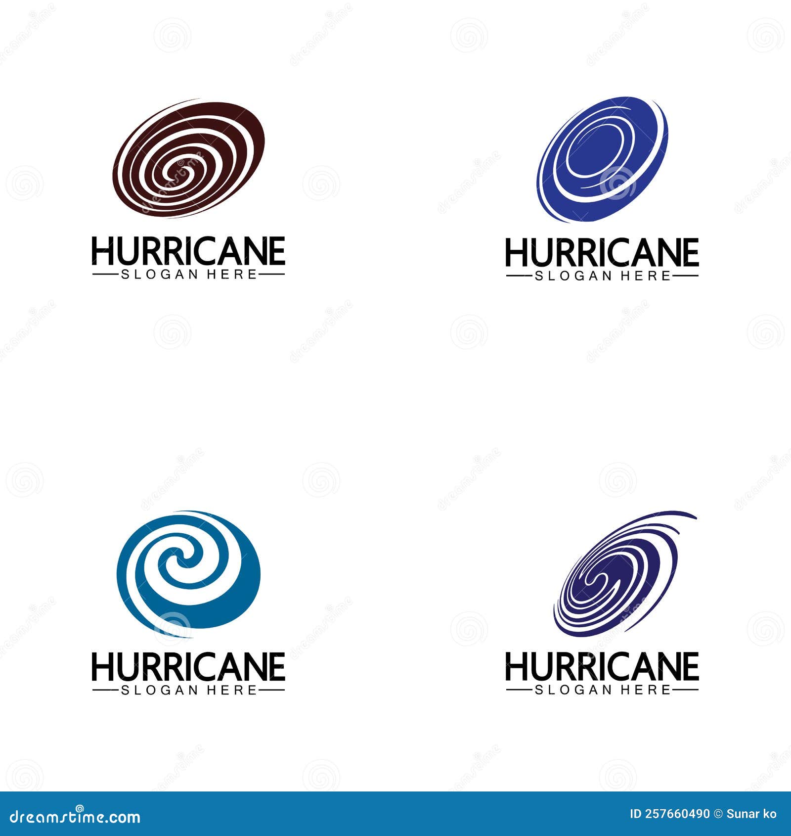 Hurricane Logo Symbol Icon Illustration Vector Stock Vector ...