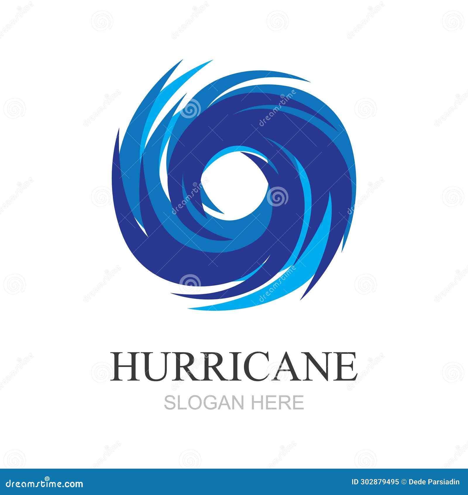Hurricane Logo Symbol Icon Illustration Vector Company Stock Vector ...