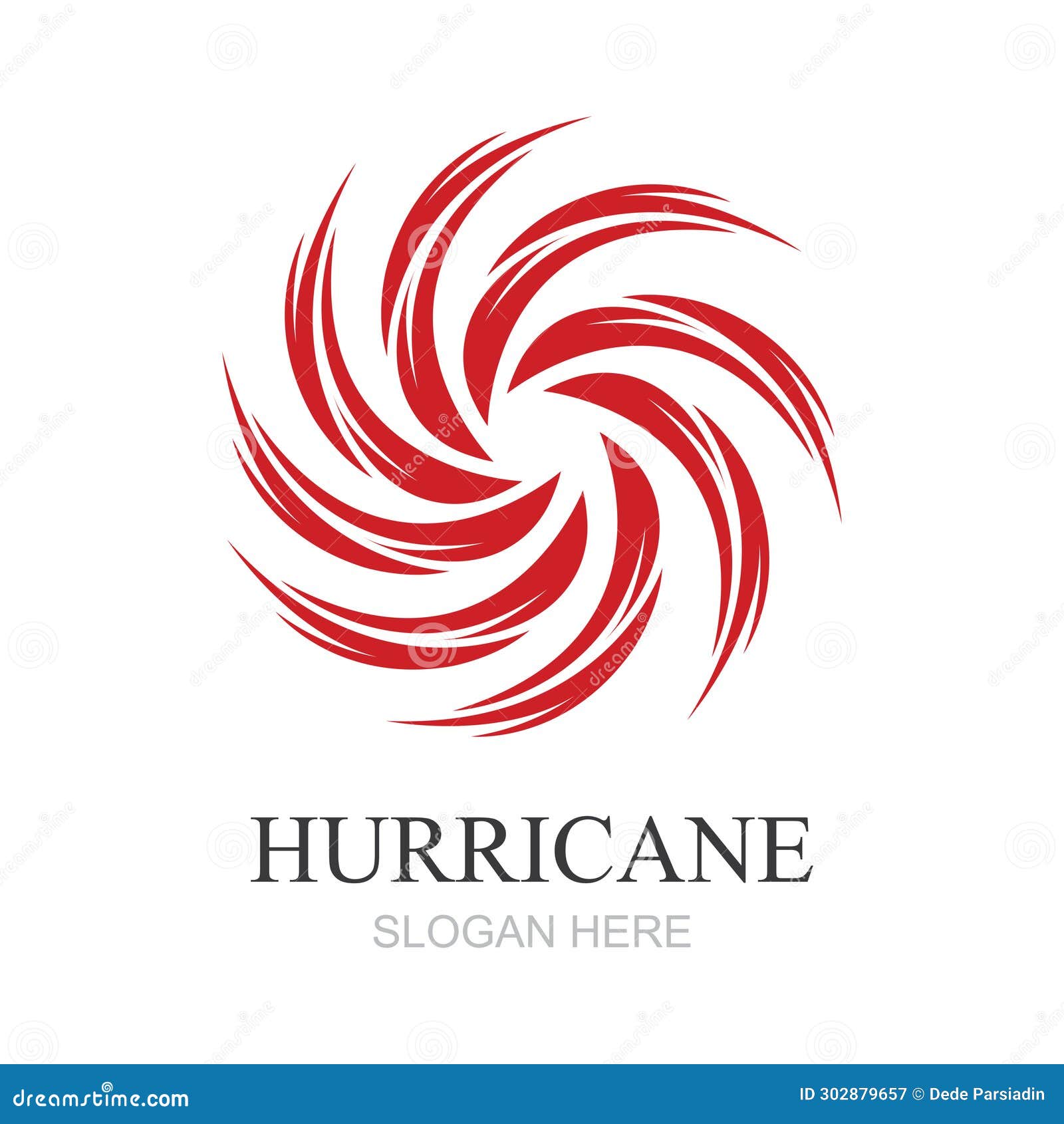 Hurricane Logo Symbol Icon Illustration Vector Company Stock Vector ...