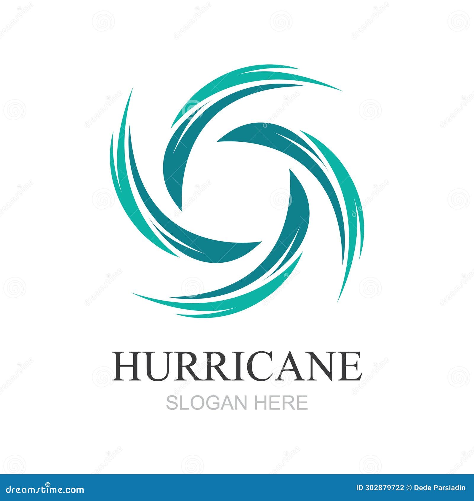 Hurricane Logo Symbol Icon Illustration Vector Company Stock Vector ...