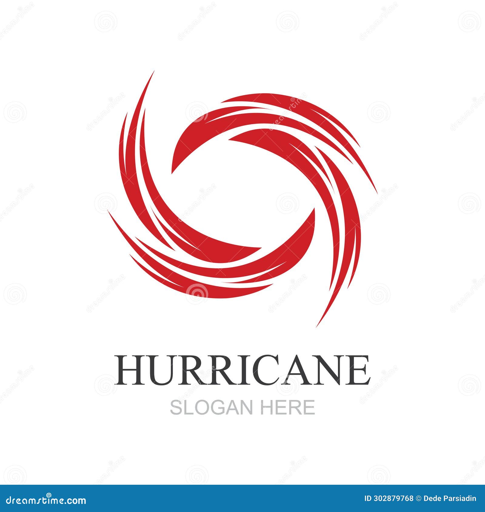 Hurricane Logo Symbol Icon Illustration Vector Company Stock Vector ...
