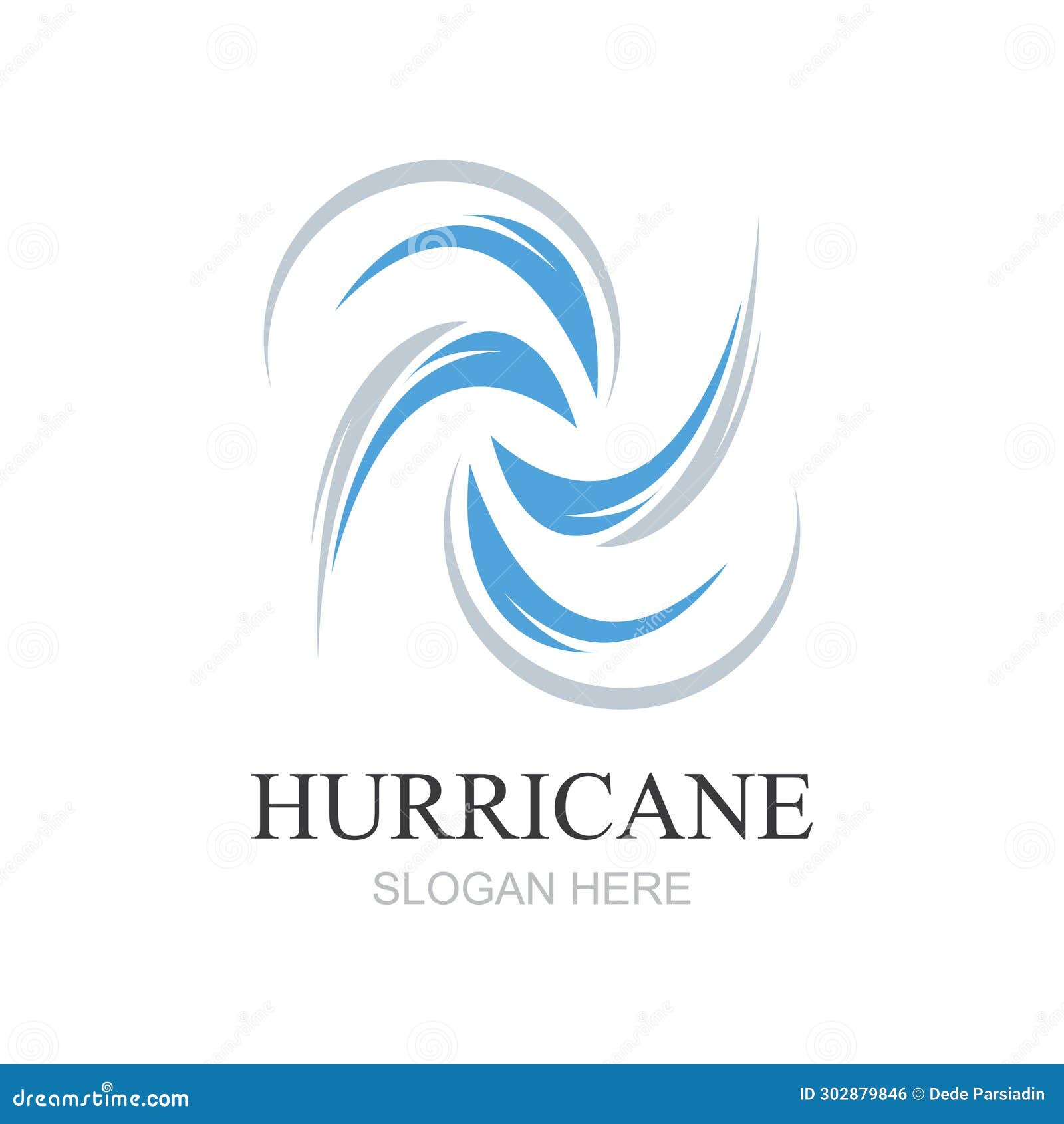 Hurricane Logo Symbol Icon Illustration Vector Company Stock Vector ...