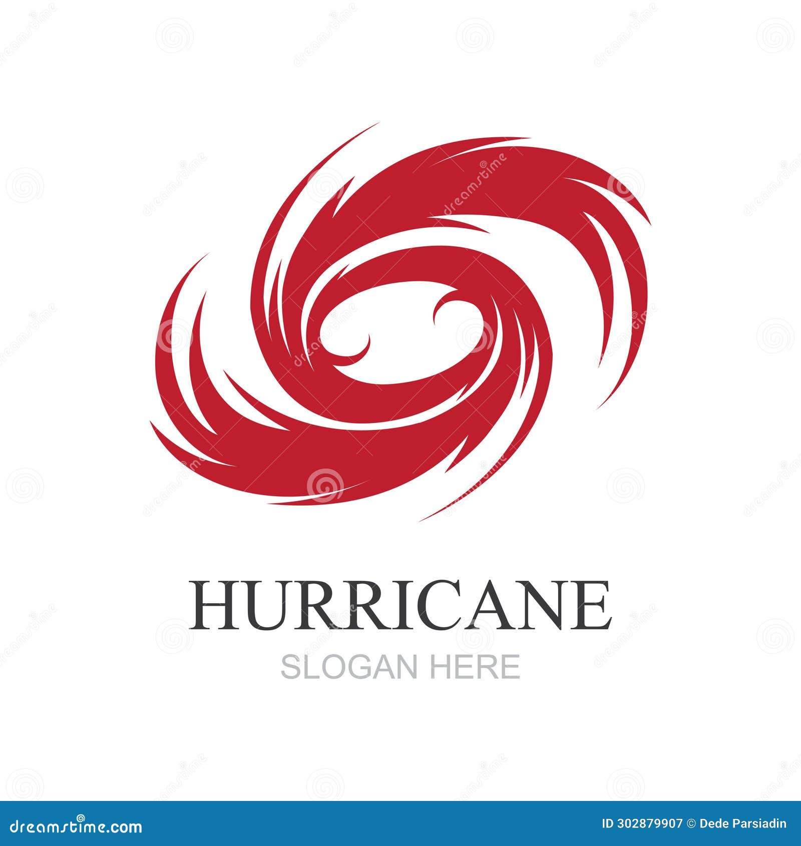 Hurricane Logo Symbol Icon Illustration Vector Company Stock Vector ...