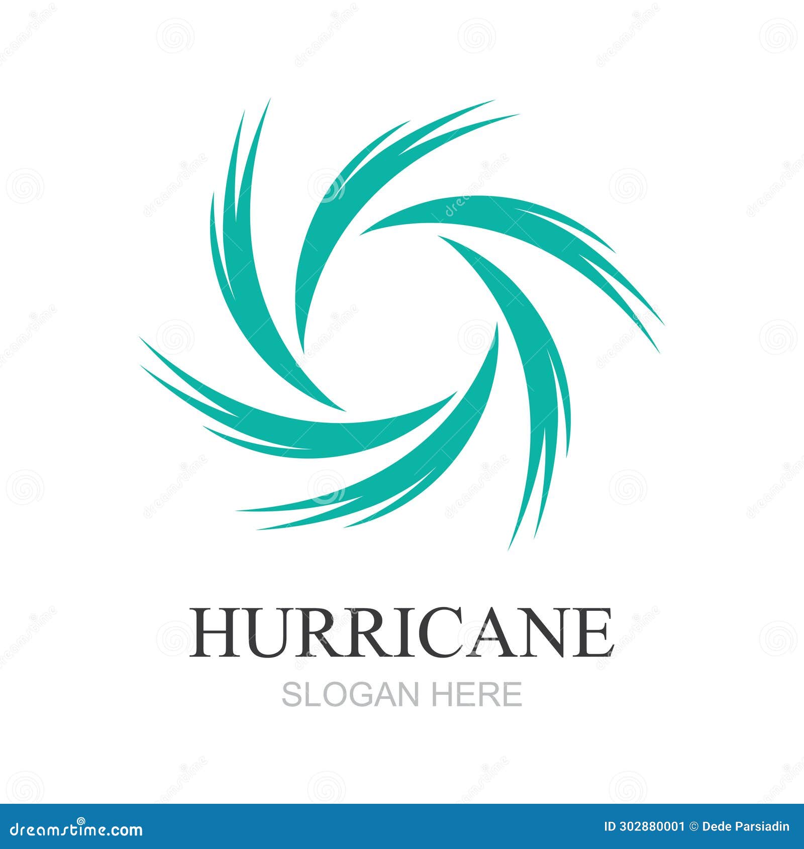 Hurricane Logo Symbol Icon Illustration Vector Company Stock Vector ...