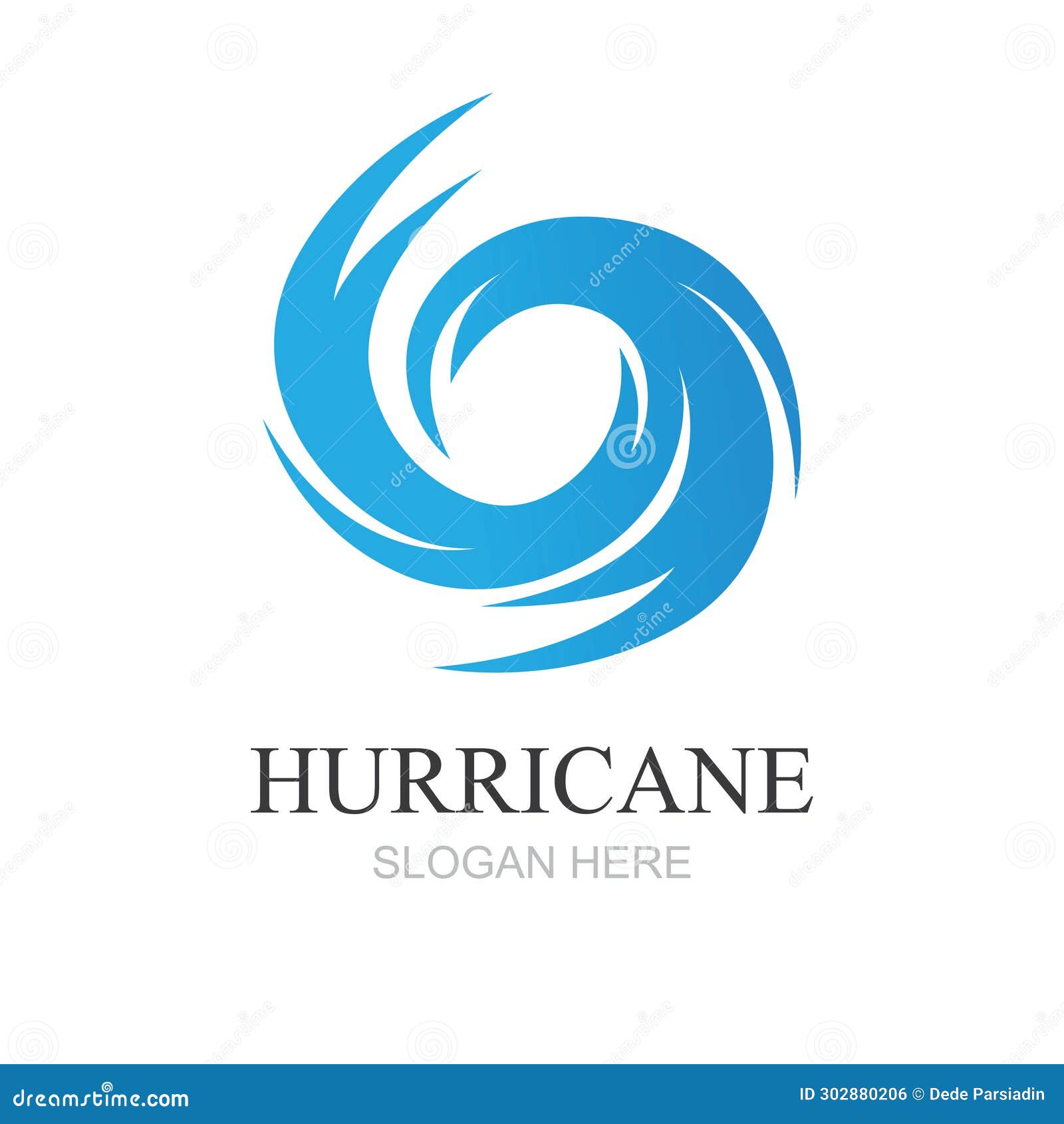 Hurricane Logo Symbol Icon Illustration Vector Company Stock Vector ...