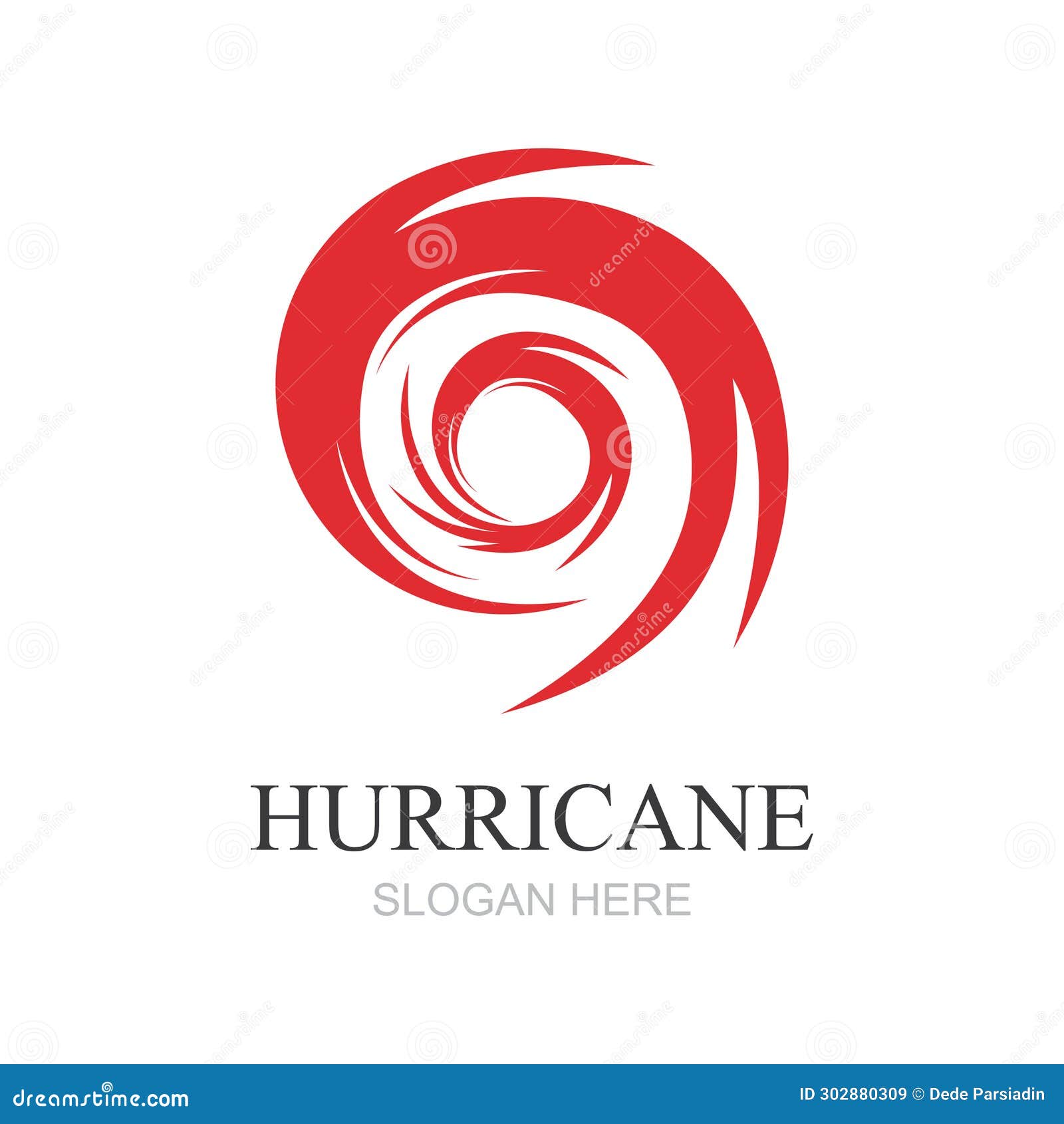 Hurricane Logo Symbol Icon Illustration Vector Company Stock Vector ...