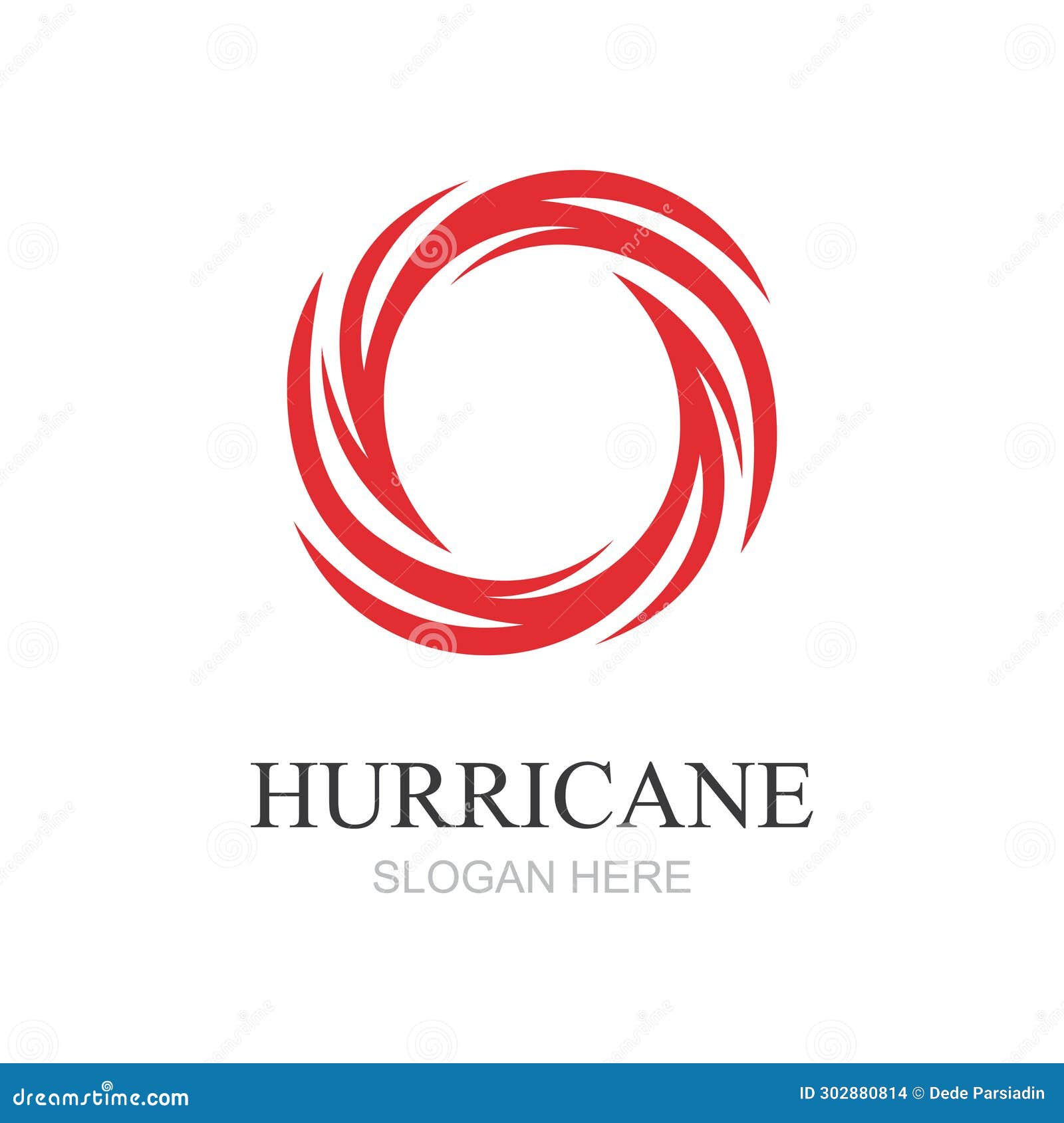 Hurricane Logo Symbol Icon Illustration Vector Company Stock Vector ...
