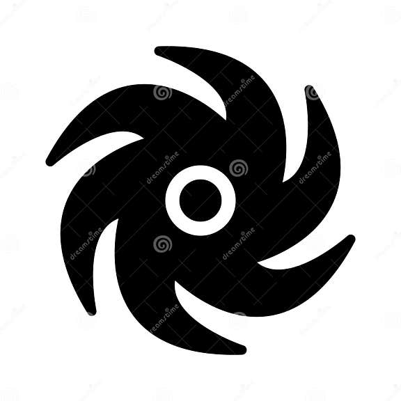 Hurricane, Storm, Element, Storm Fully Editable Vector Icon Stock ...
