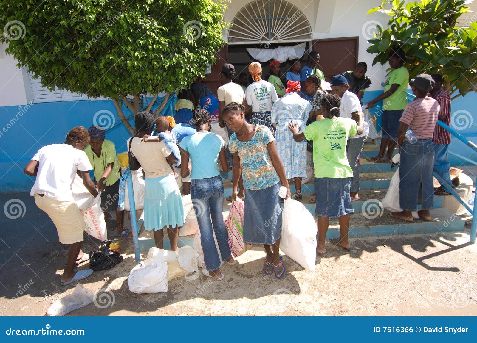 Hurricane Victims editorial photo. Image of humanitarian - 7516366