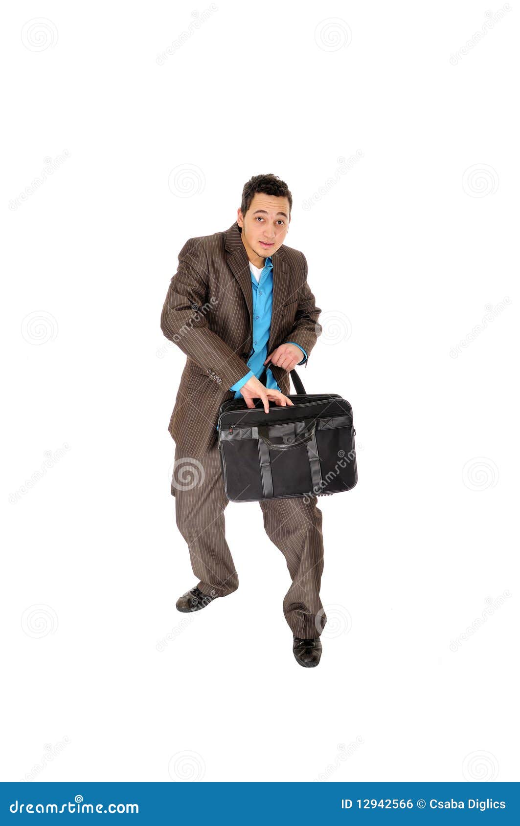 In the hurry stock photo. Image of white, surprised, model - 12942566