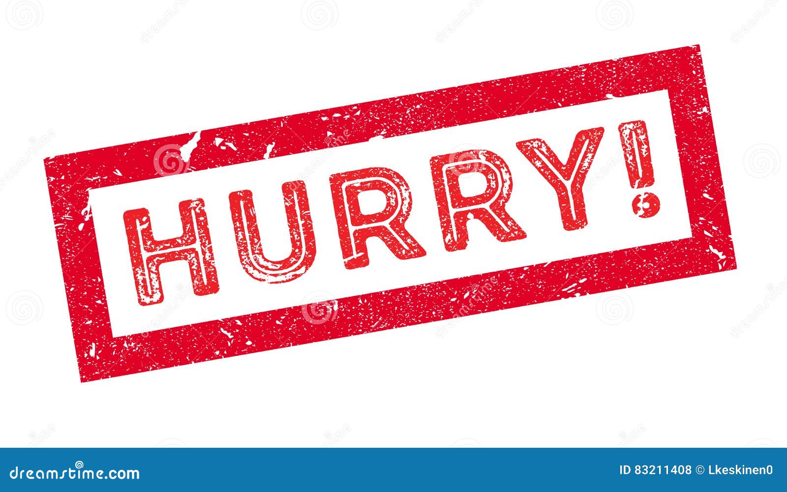 Hurry rubber stamp stock illustration. Illustration of hurry - 83211408