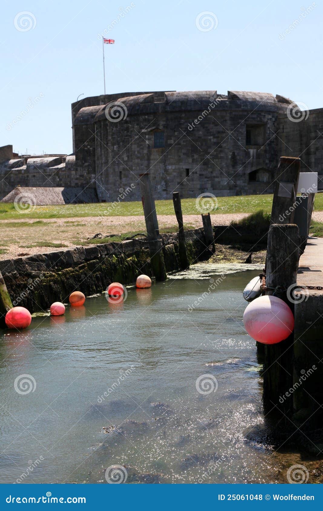 Hurst Castle, Keyhaven stock photo. Image of fort, fortification - 25061048