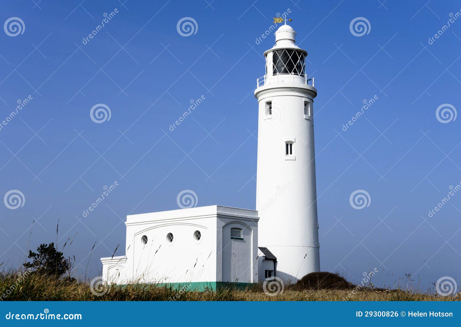 Hurst Point Lighthouse stock photo. Image of seaside - 29300826