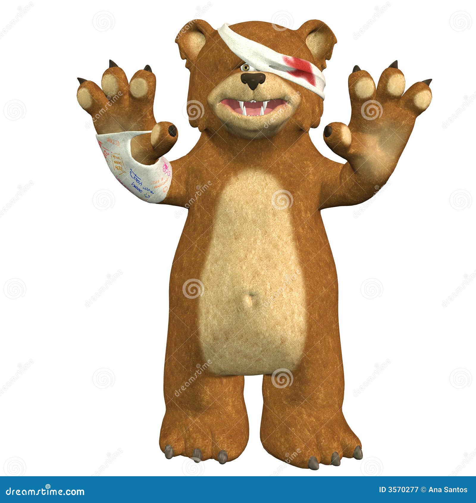 Hurt Bear Picture. Image: 3570277