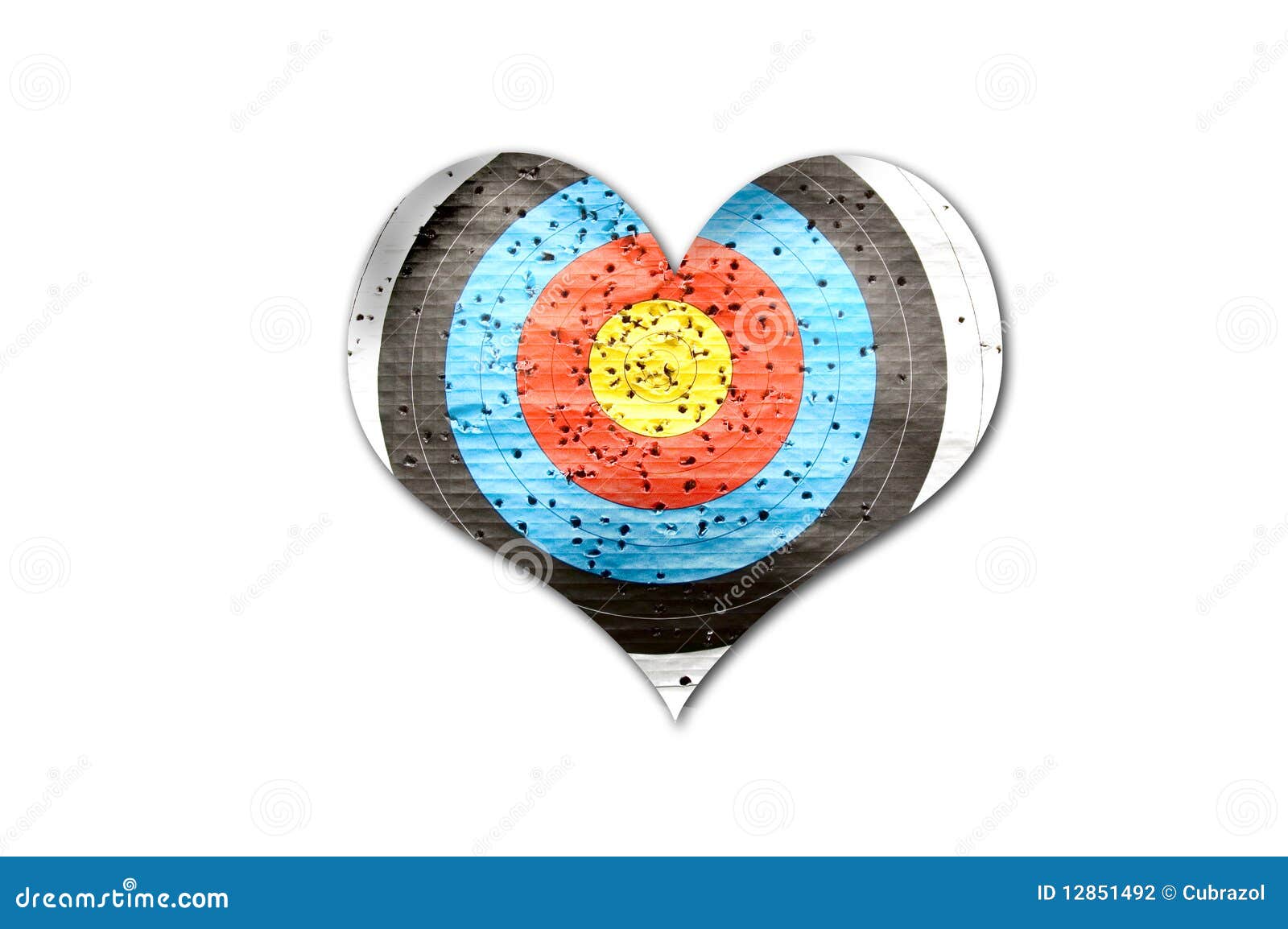 Hurt heart stock photo. Image of valentine, design, life - 12851492