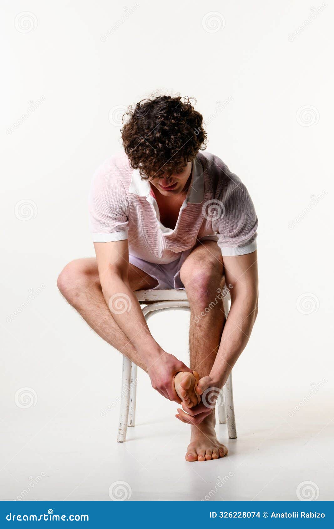 Hurtful Foot Dislocation from Unbalanced Blow of Ankle Joint ...