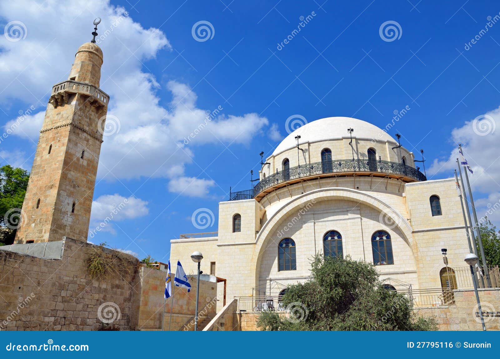 Hurva Synagogue stock photo. Image of quarter, jewish - 27795116