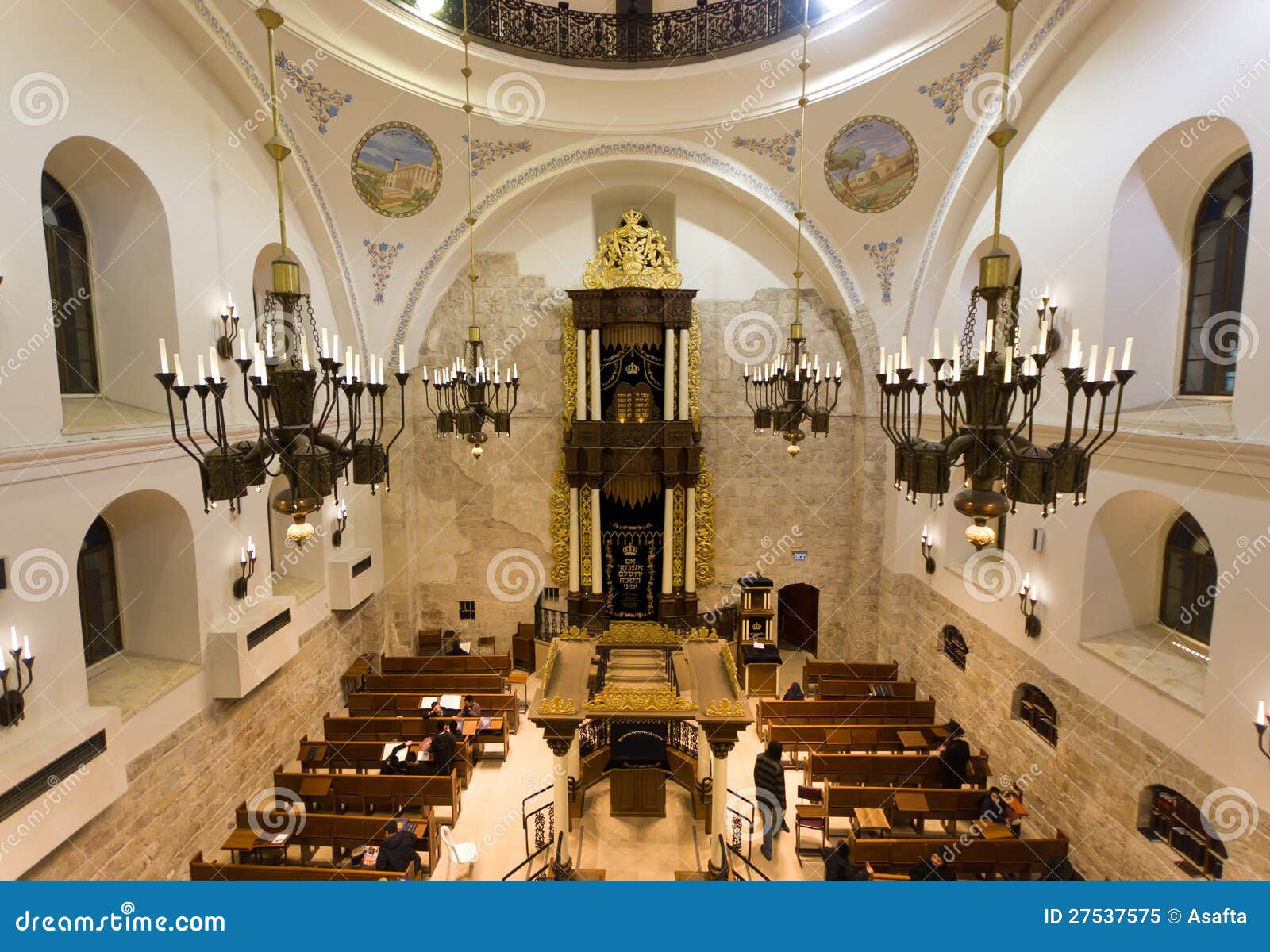 The Hurva Synagogue In Jerusalem Royalty Free Stock Photo - Image: 27537575