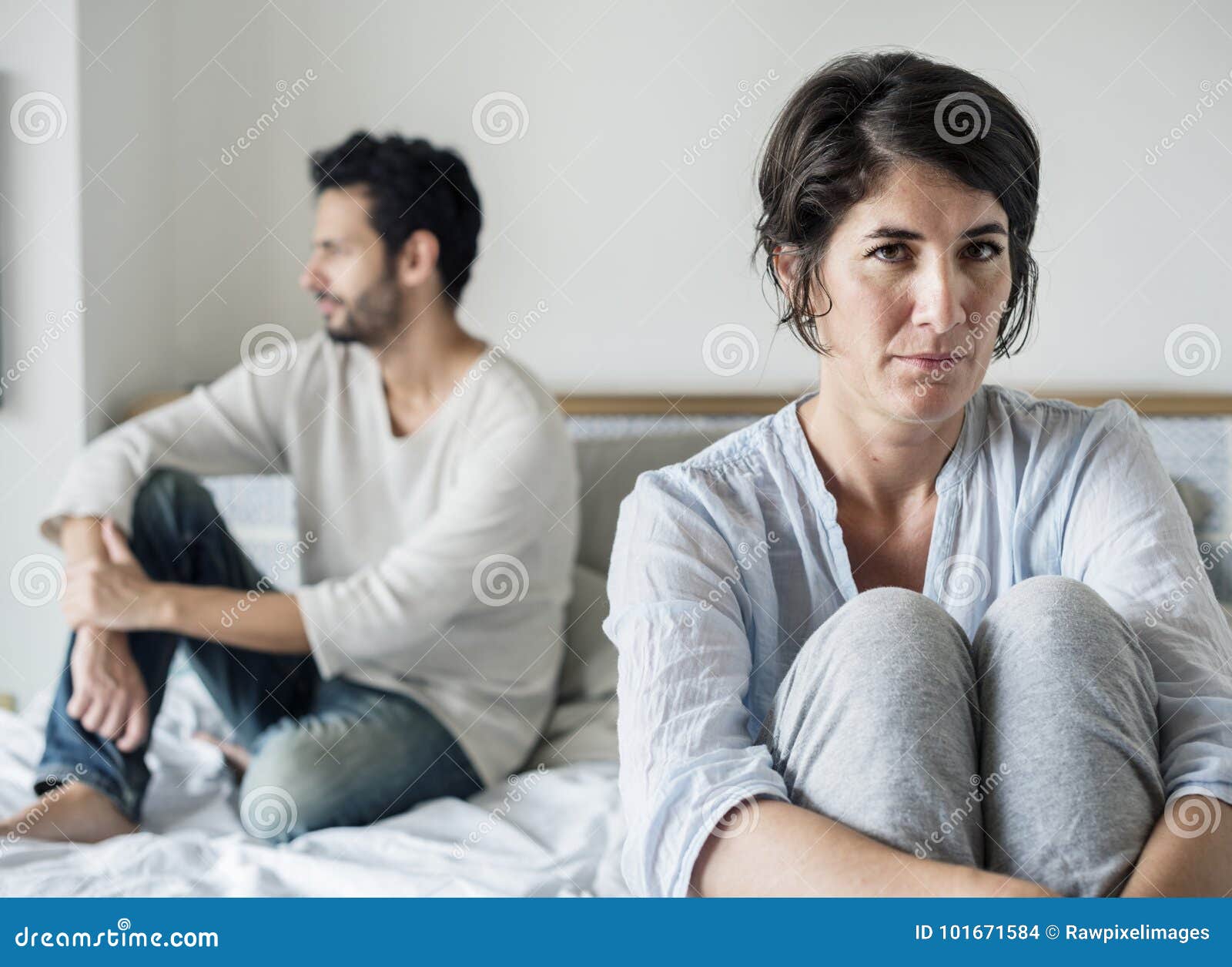 Husband and Wife Having an Argument Stock Photo - Image of conflict ...