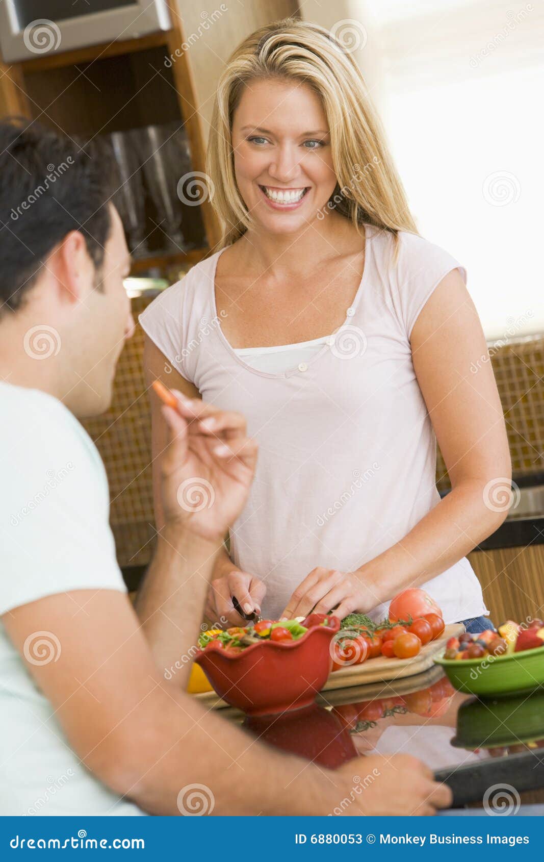 Husband and Wife Preparing Dinner Stock Image - Image of kitchen ... Husband and Wife Preparing Dinner Stock Image - Image of kitchen ...