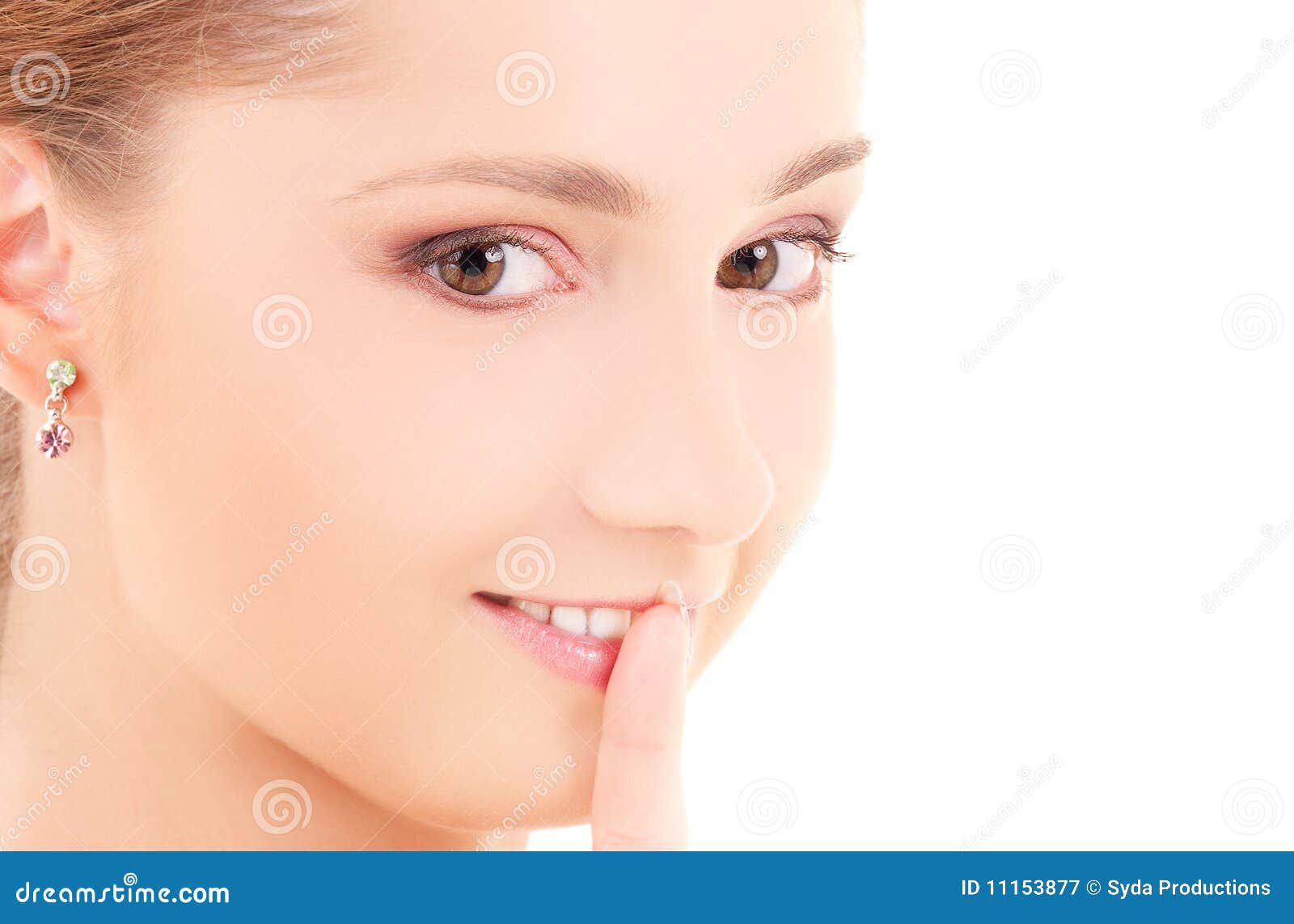 Hush stock image. Image of gorgeous, caucasian, happy - 11153877