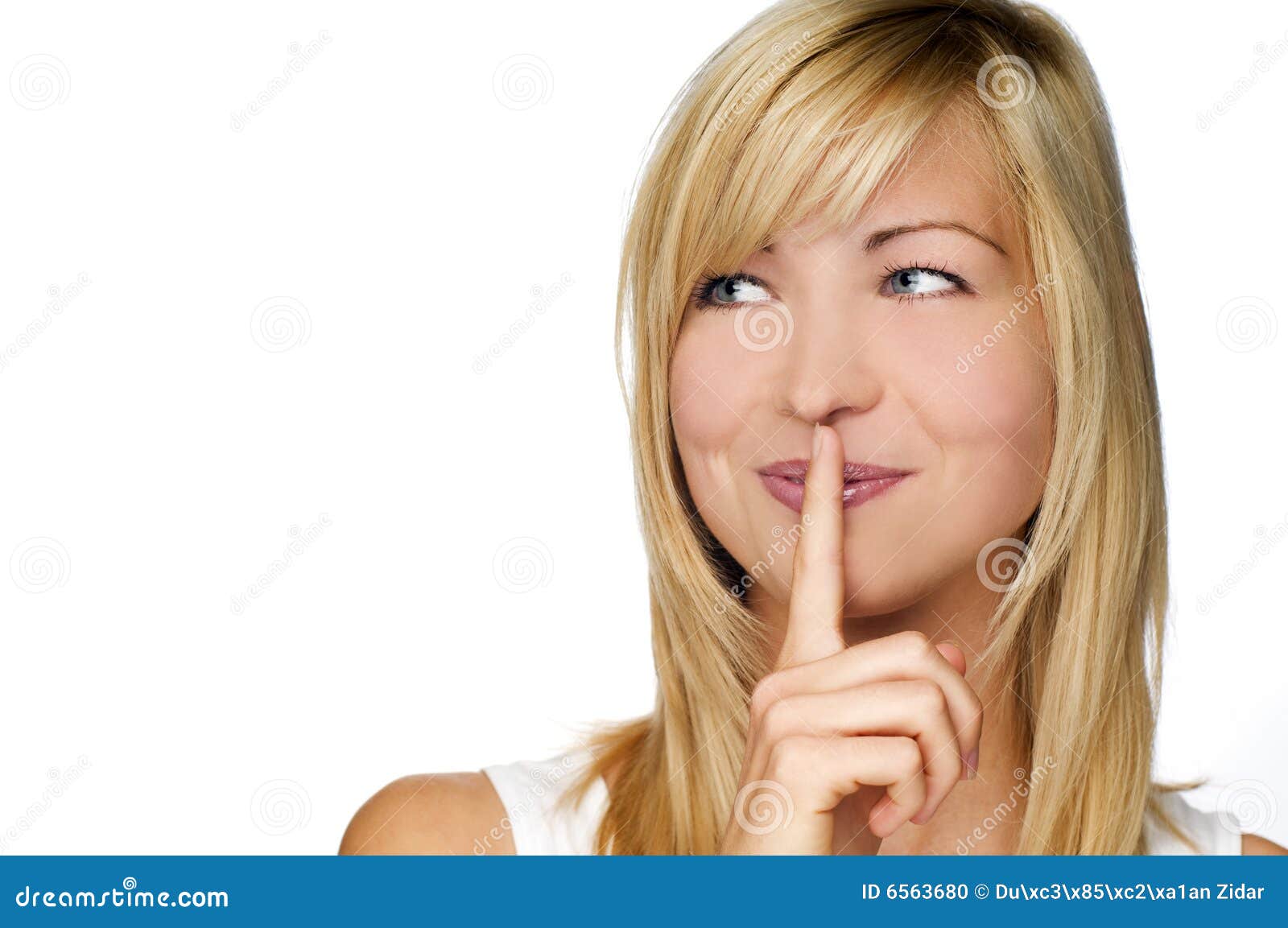 Hush stock photo. Image of secret, isolated, expressions - 6563680