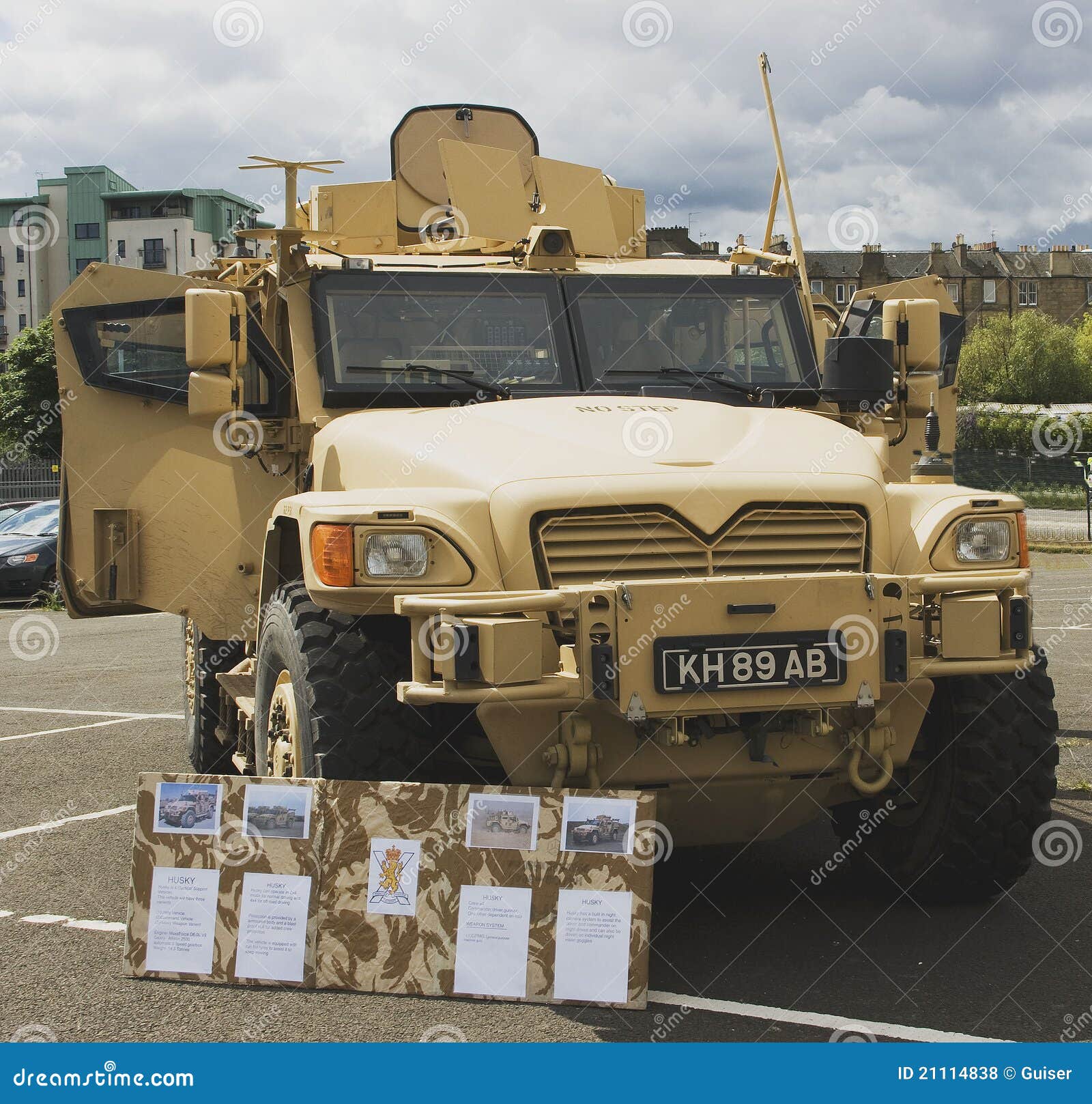 Husky Tactical Support Vehicle Editorial Stock Photo - Image of utility ...