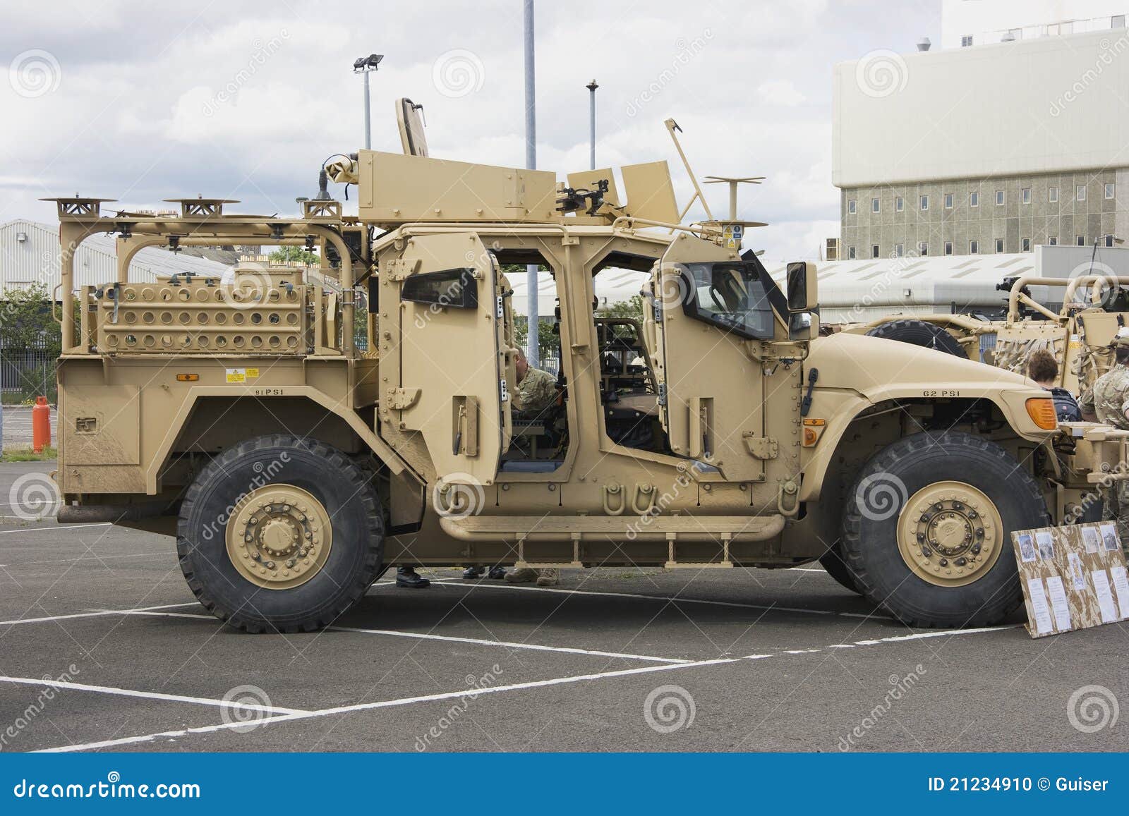 Husky Tactical Support Vehicle Editorial Image - Image of british ...