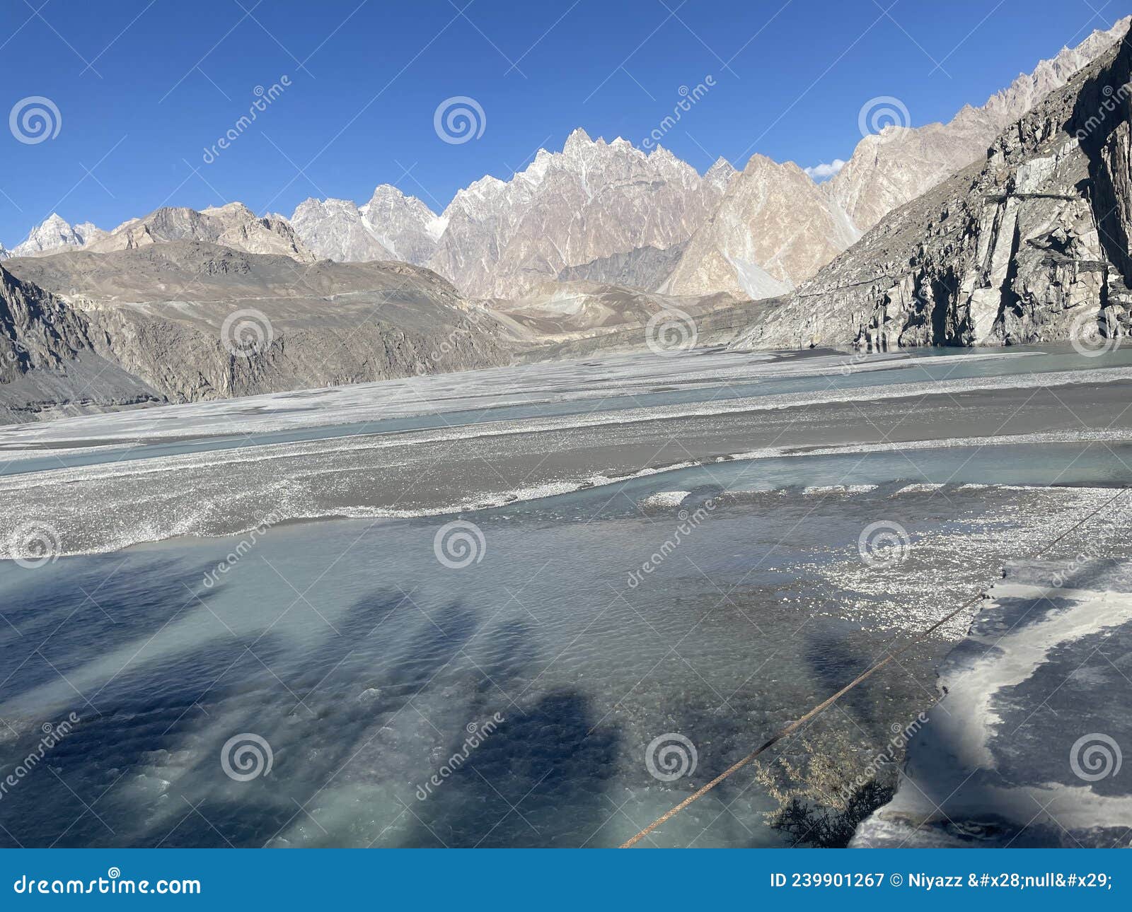 Hussaini bridge stock image. Image of beautiful, bridge - 239901267