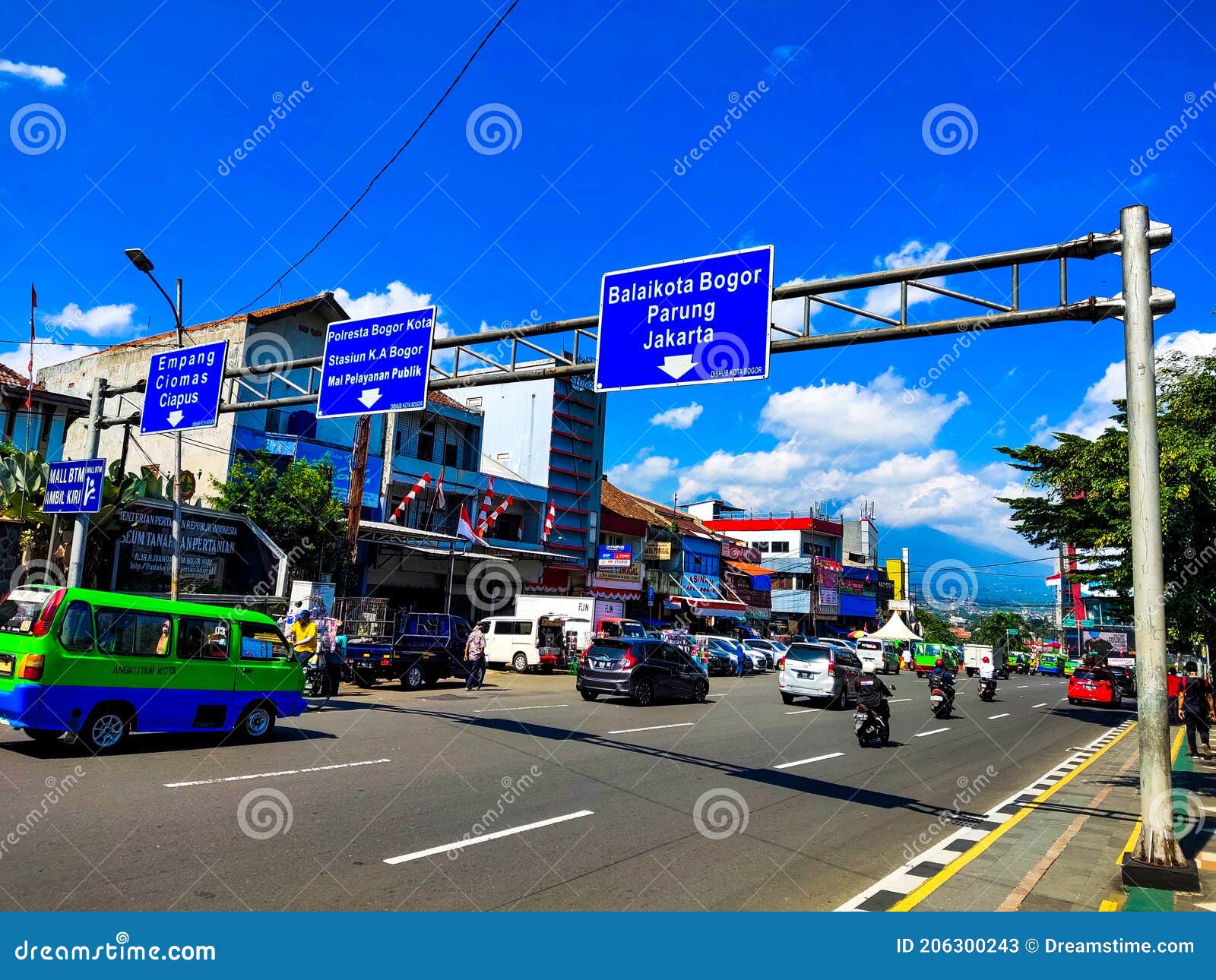 Bogor, West Java, Indonesia - February 4, 2021: Tugu Kujang Monument Is ...